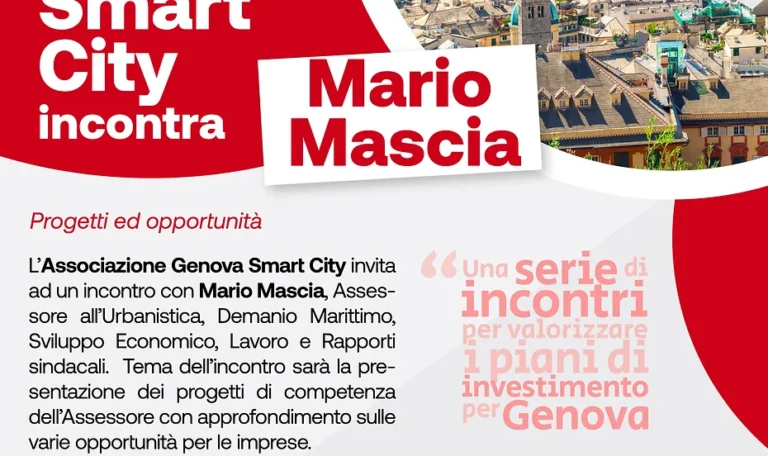 Genoa Smart City meets Mario Mascia – Associazione Genova Smart City